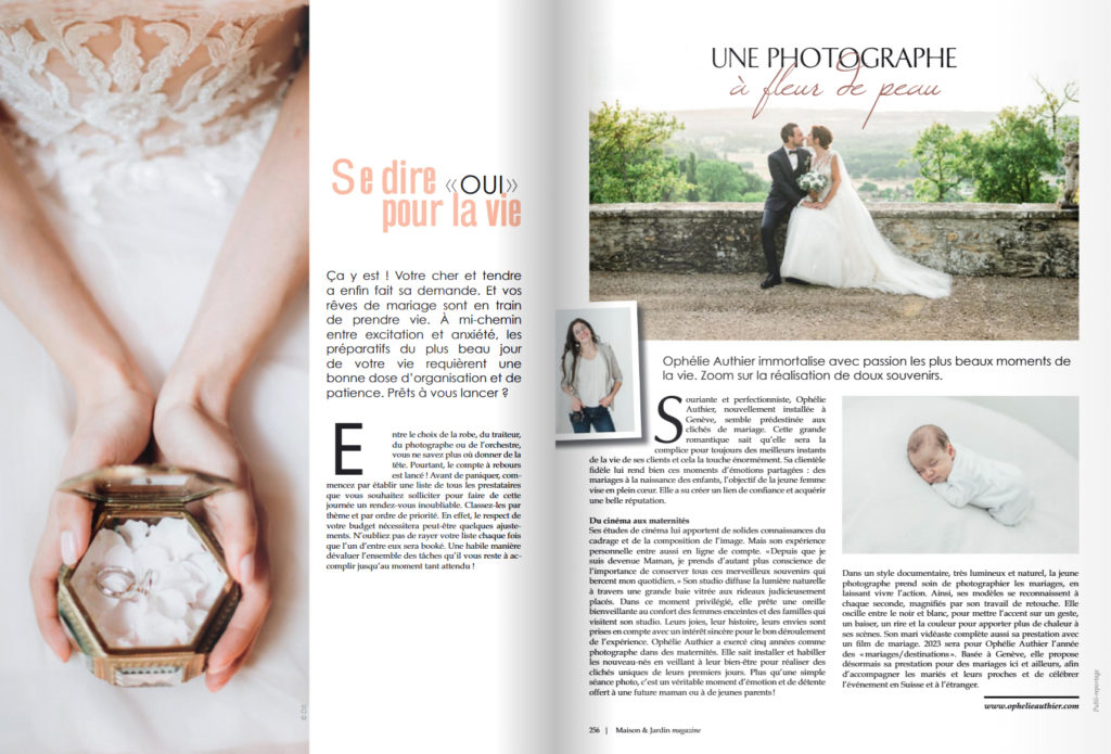 Ophélie Authier - Photographe passionnée à Genève et partout ailleurs